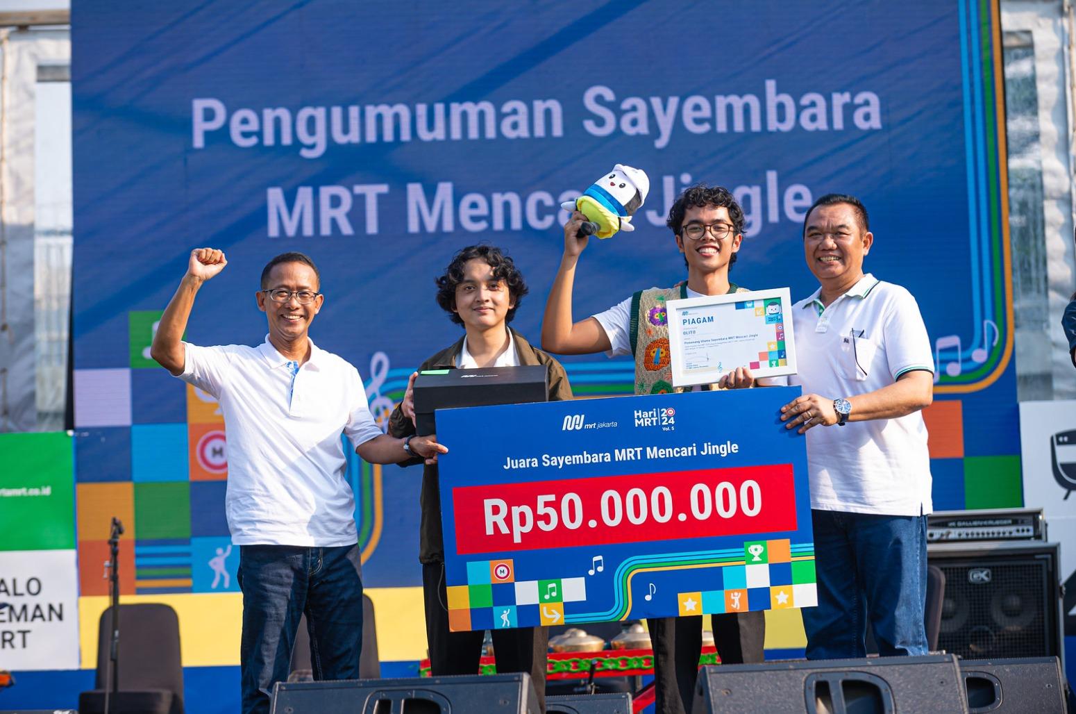 Olito Memenangkan Sayembara MRT Jakarta Mencari Jingle! | MRT Jakarta